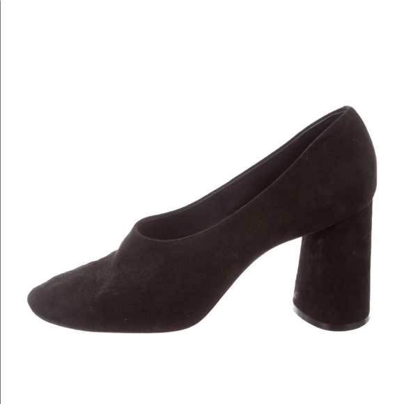 Celine | Shoes | Celine Suede Round Toe Pumps | Poshmark